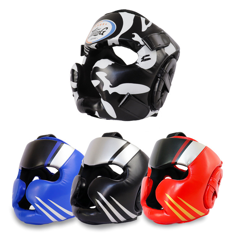 Boxing Helmet Adult Taekwondo Children Boxing Sand... – Grandado