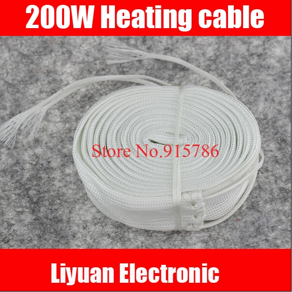 7M 220V Heating cable/ heating tape / Glass fiber ... – Grandado