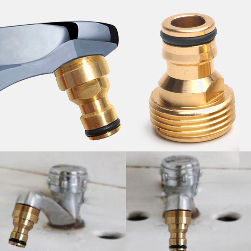 23mm laiton fileté jardin eau connecteur tuyau con... – Grandado