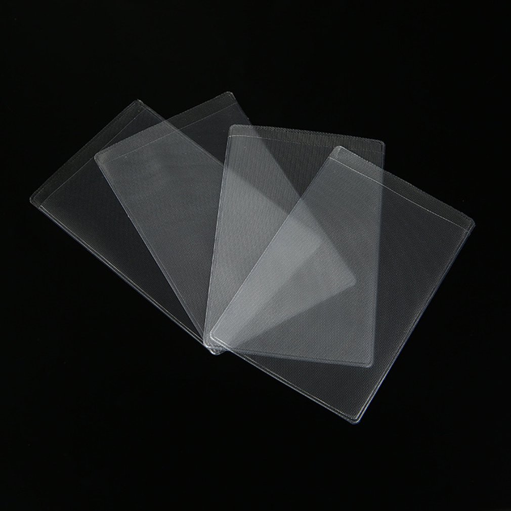 Tarjetero de Pvc mate transparente de plástico – Grandado