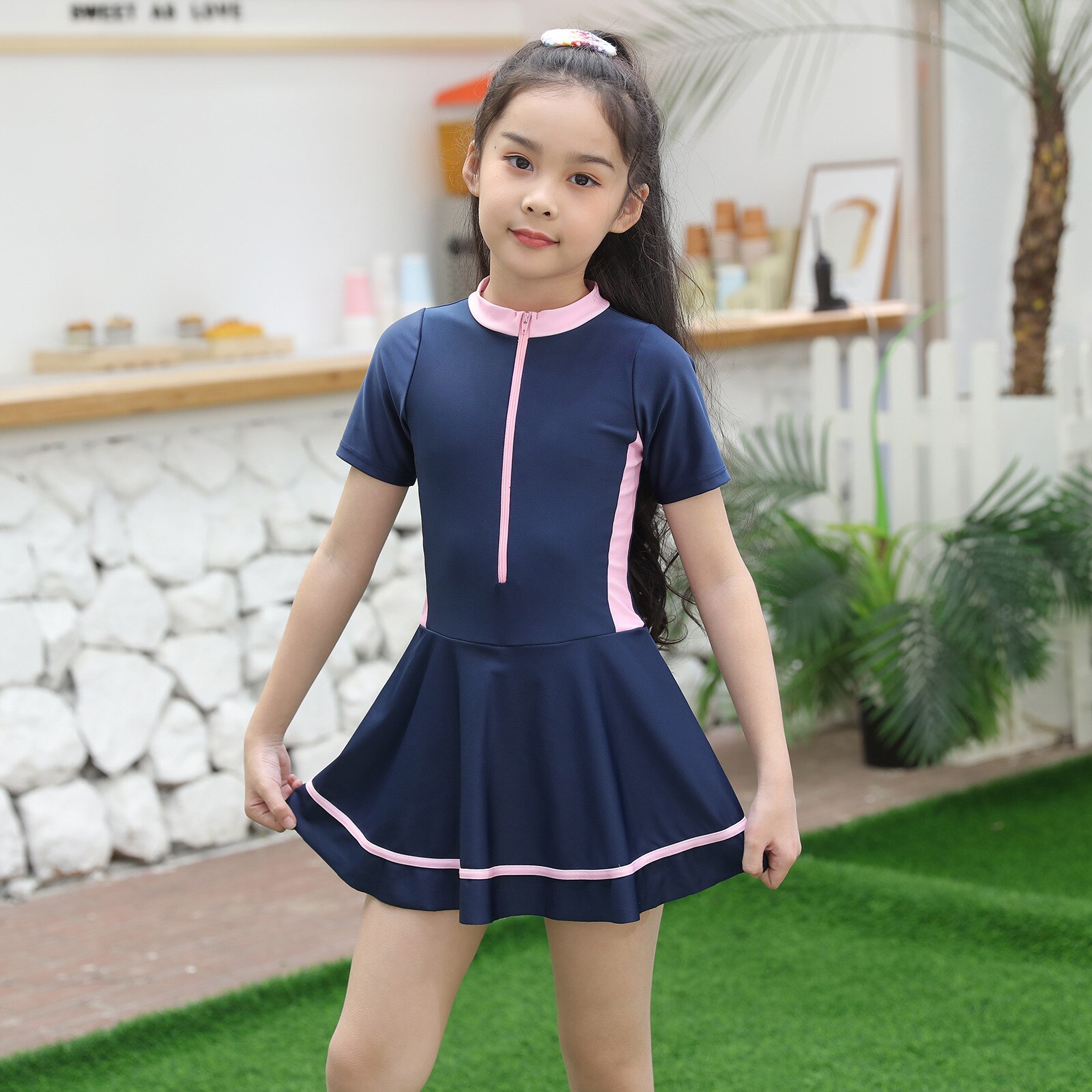 Summer Child Swimwear Girls Swimwear Swimming Suit... – Grandado