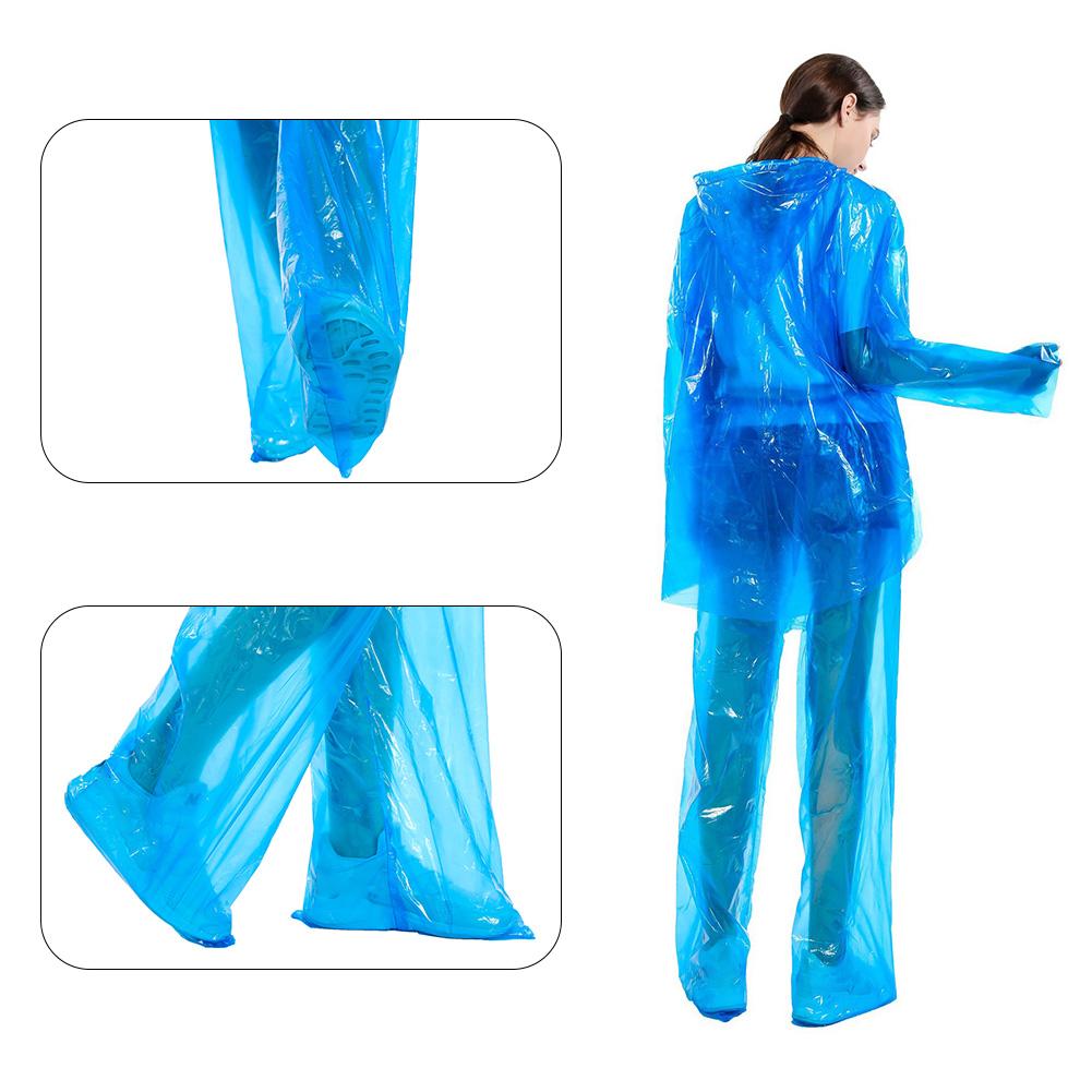 Disposable Raincoat Rain Pants Set Dustproof Water... – Grandado