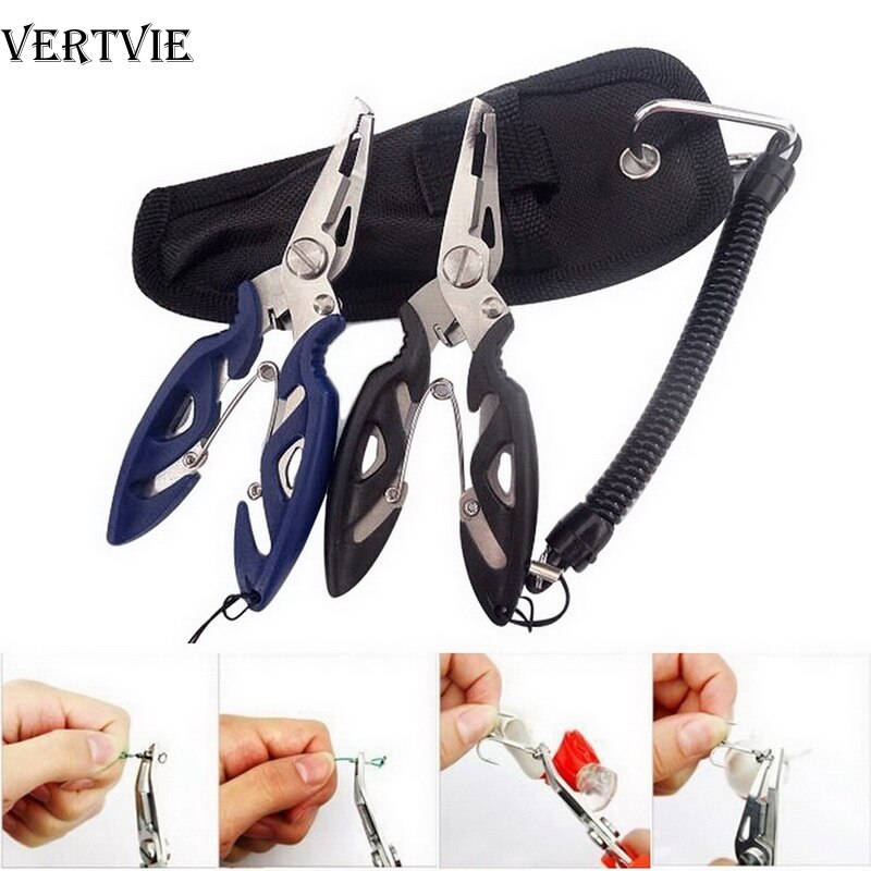VERTVIE Fishing Plier Scissor Braid Line Hook Remo... – Grandado