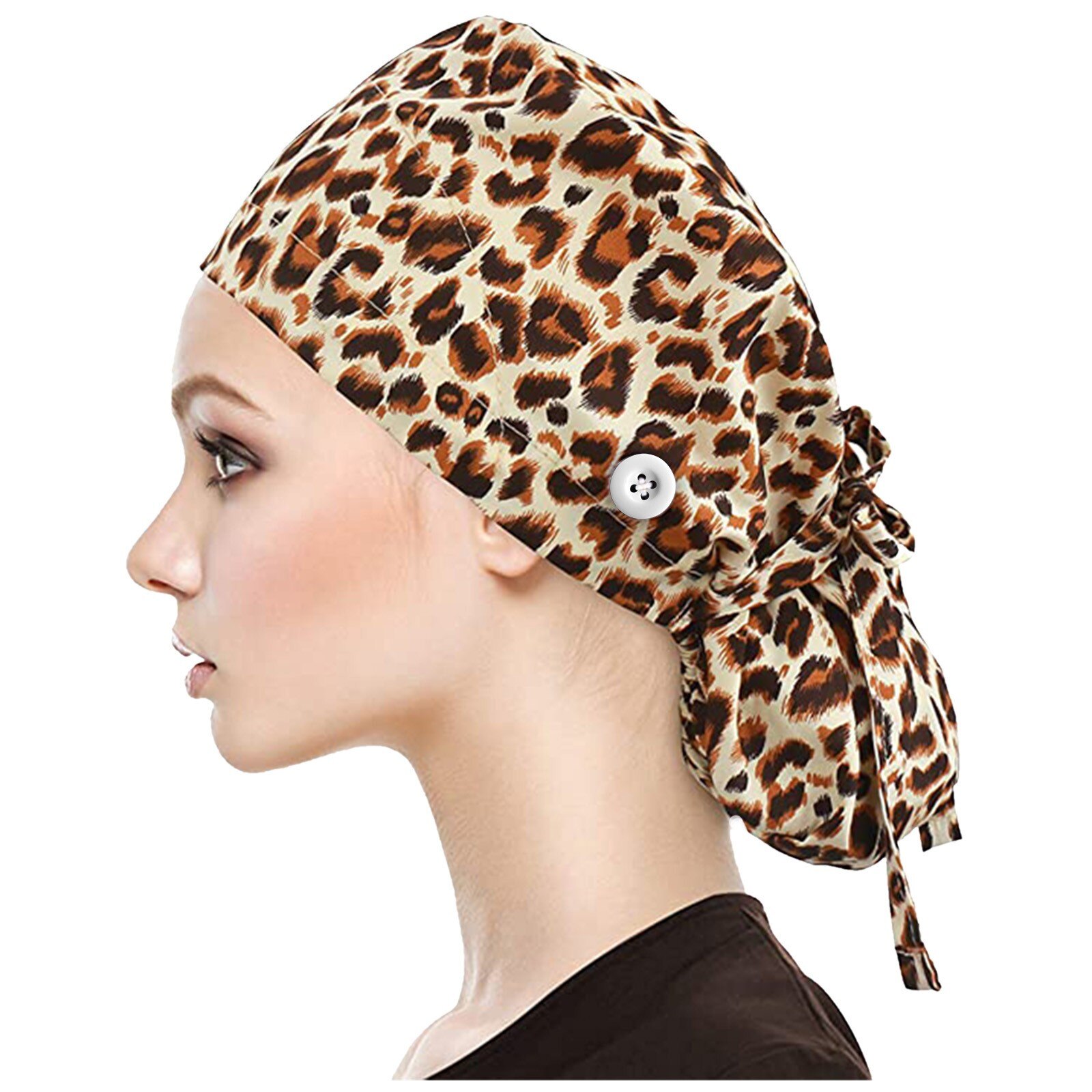 Womens Hat Cap Summer With Buttons Bouffant Hat Wi... – Vicedeal