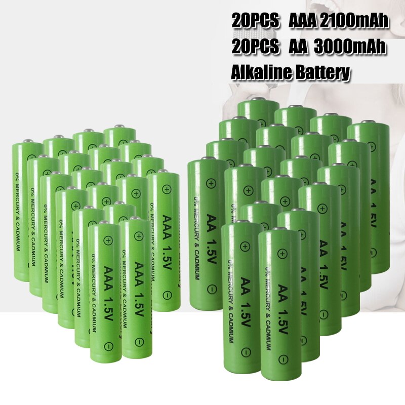 Aa + Aaa Oplaadbare Aa 1.5V 3000Mah/1.5V Aaa 2100M... – Vicedeal