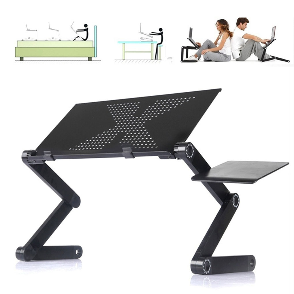 Verstelbare Laptop Desk Stand Draagbare Metalen Er... – Vicedeal
