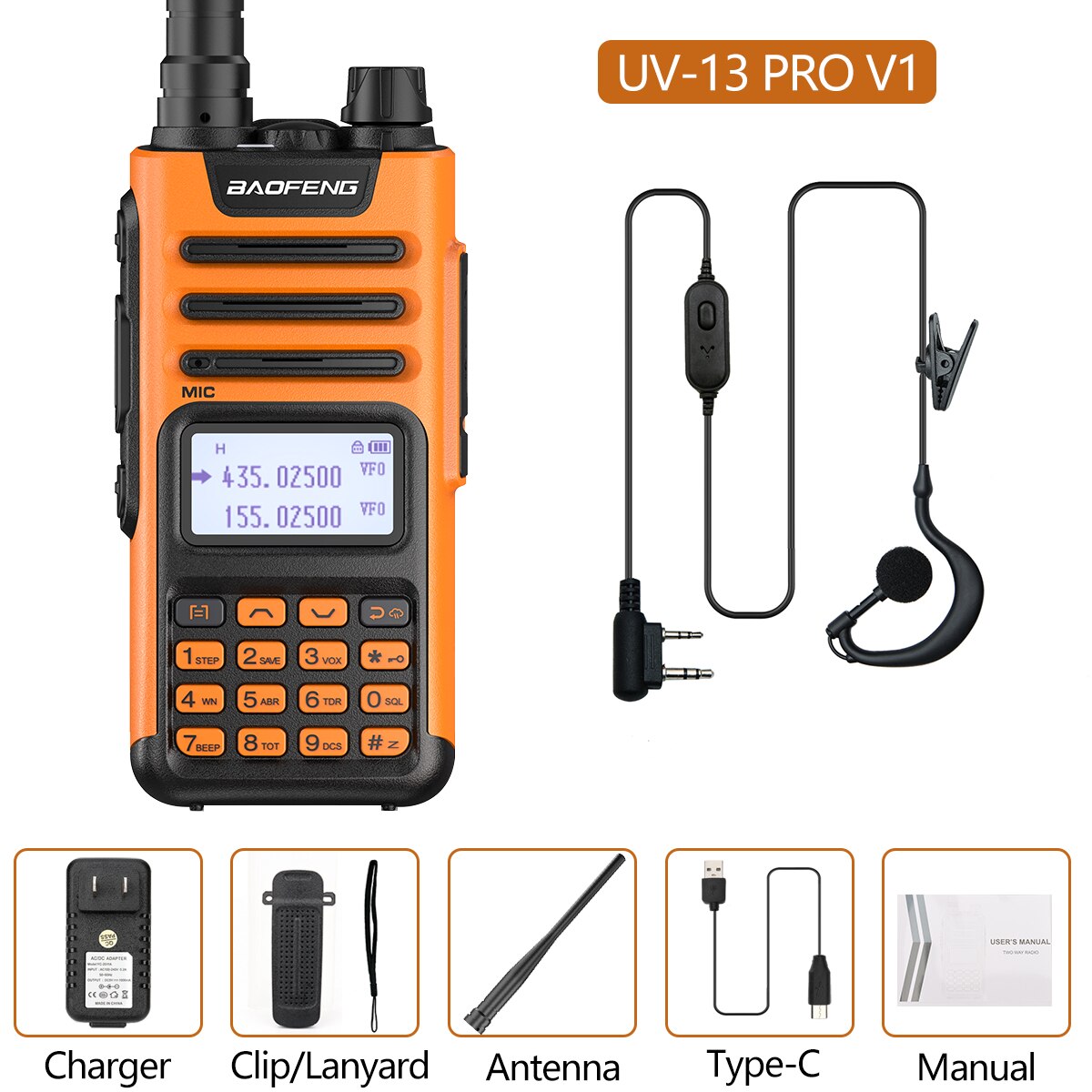 Baofeng UV-13 Pro 10W Max Power 999 Ch Walkie Talk... – Vicedeal