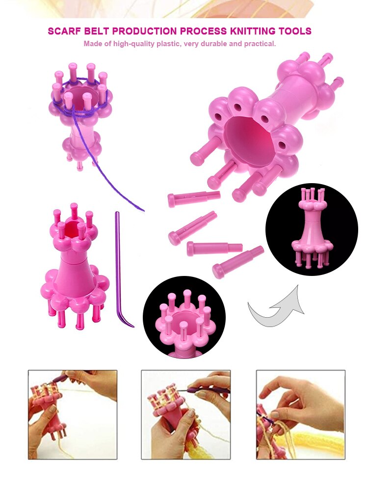 Sewing Tool Plastic Topping Knitter Knitting Spool... – Grandado
