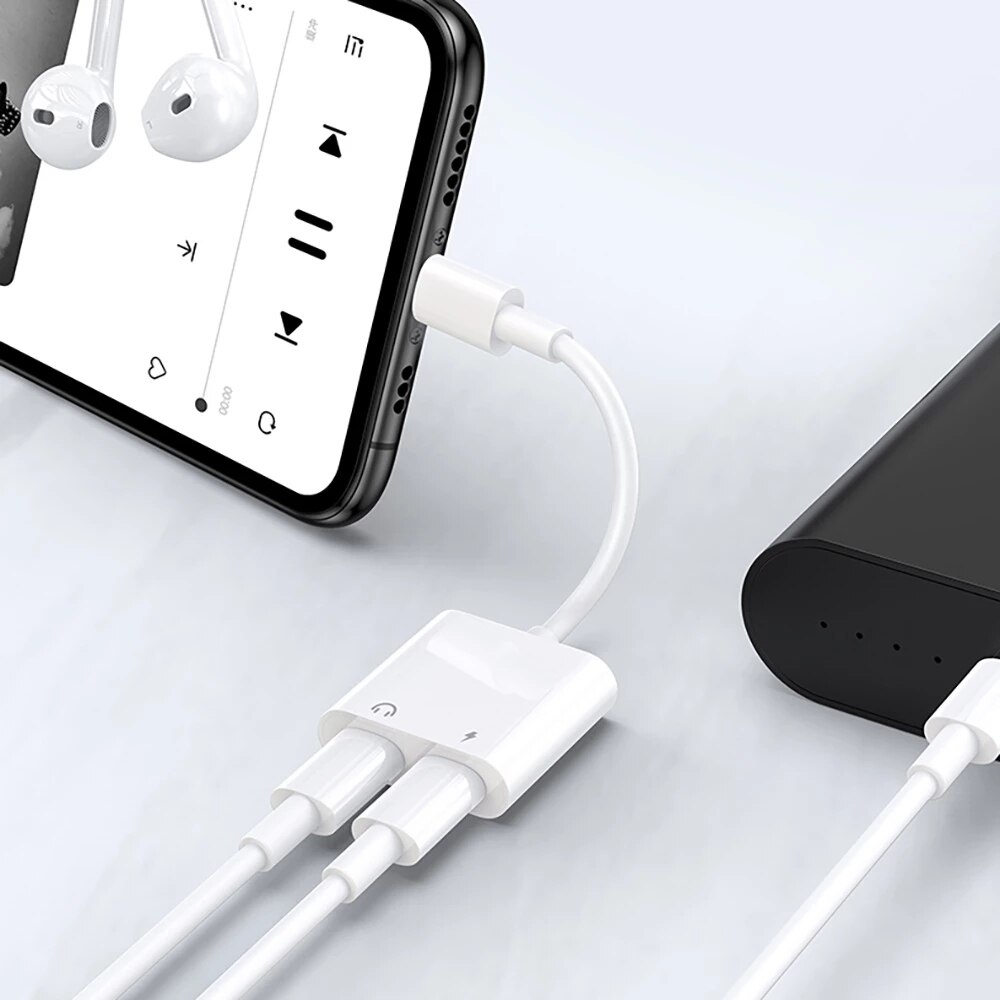 ILEPO Charger Audio Adaptador Jack Adapter For Iph... – Grandado