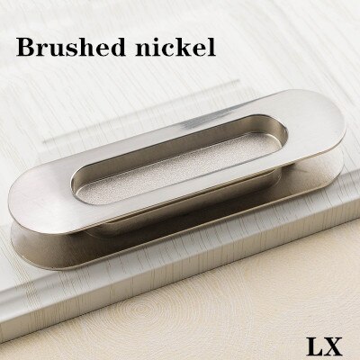 1 pair of hidden door handles Zinc alloy recessed ... – Grandado
