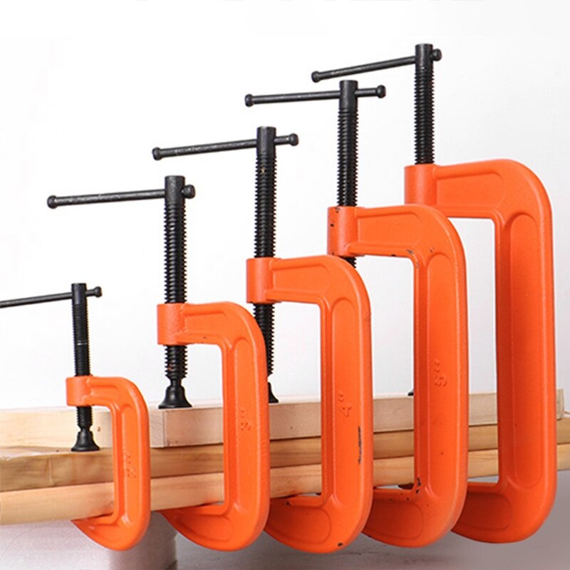 Woodworking Fixture G-Clamp 1"-5" Heavy G-Type Fix... – Vicedeal