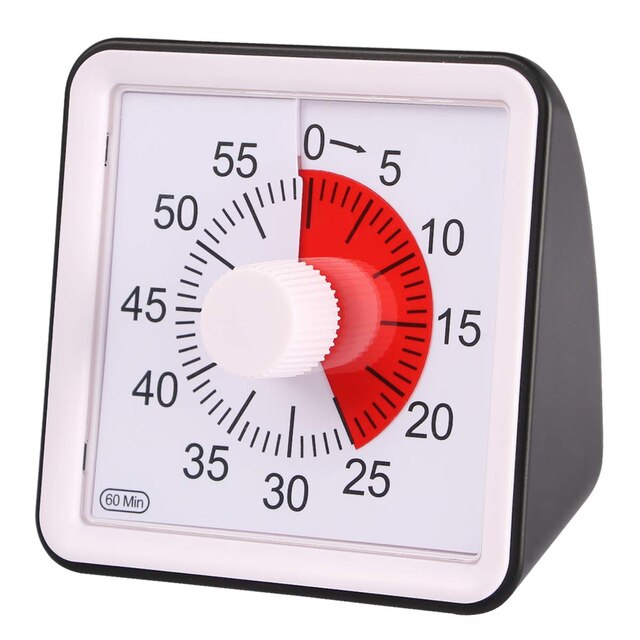 60 Minute Visual Timer Classroom Countdown Clock Grandado