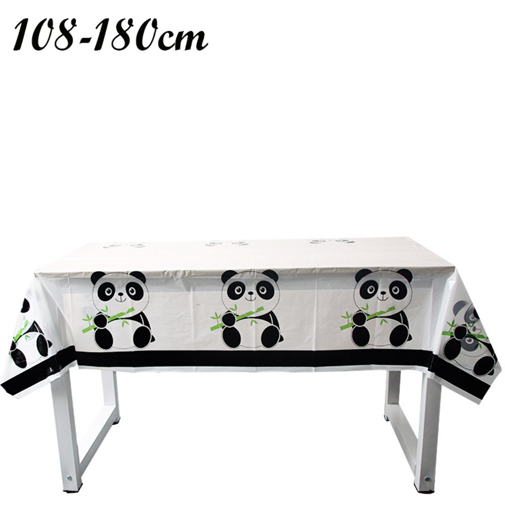 Cute Cartoon Panda Theme Tableware Birthday Party ... – Vicedeal