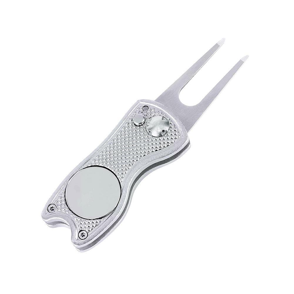 Golf Divot Tool Folding Golf Turf Tool with Pop Up... – Vicedeal