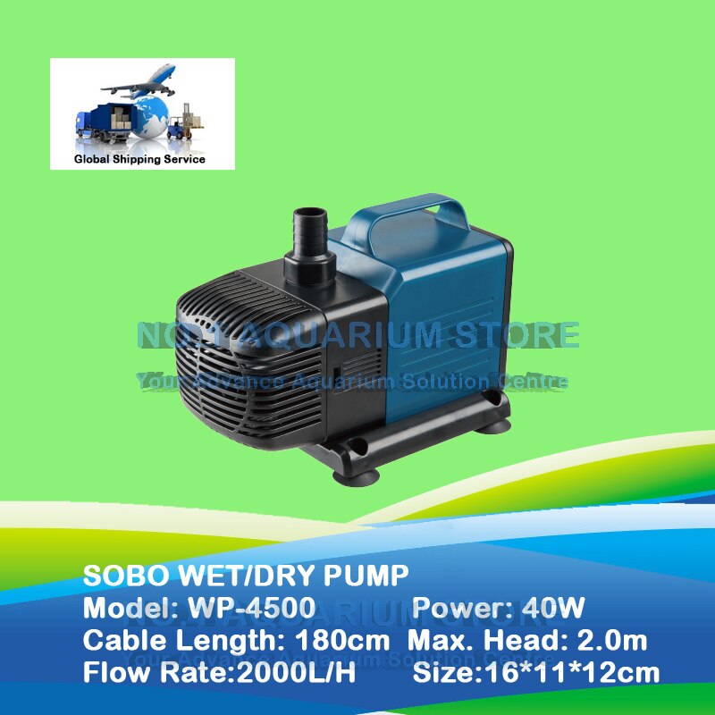SOBO WP-4500 Submersible Water Pump Fish Pond Aqua... – Grandado