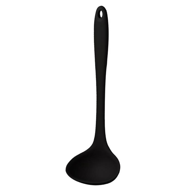 1Pcs Silicone Soeplepel Effen Kleur Hosehold Lange... – Grandado