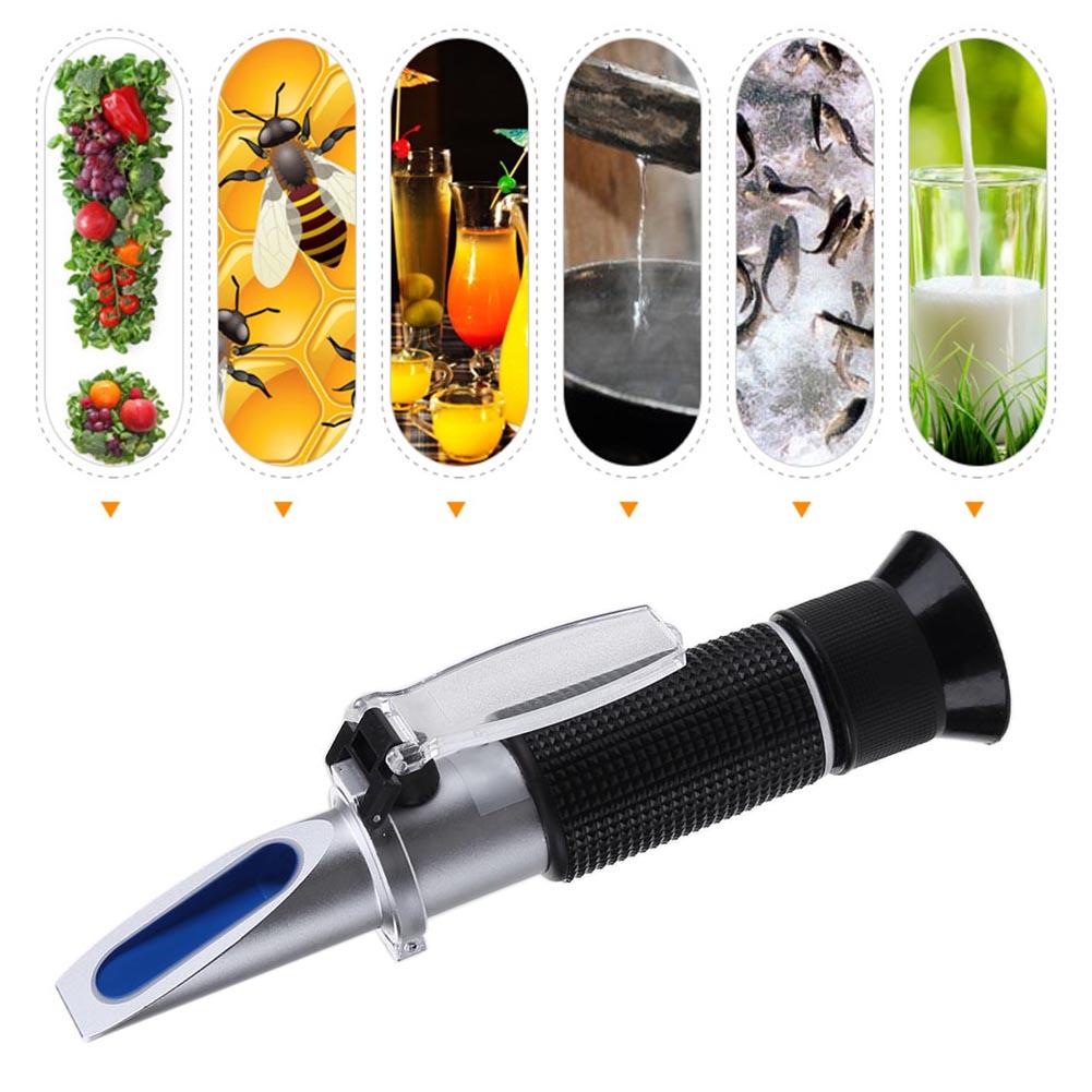 Handheld Alcohol Brix Refractometer Hydrometer Alc... – Grandado