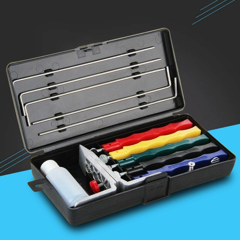 2022 Knife Sharpener Deluxe 5 Whetstones Set Sharp... – Grandado