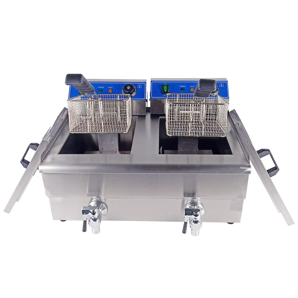 Stainless Steel Electric Deep Fryer Multifunctiona... – Vicedeal