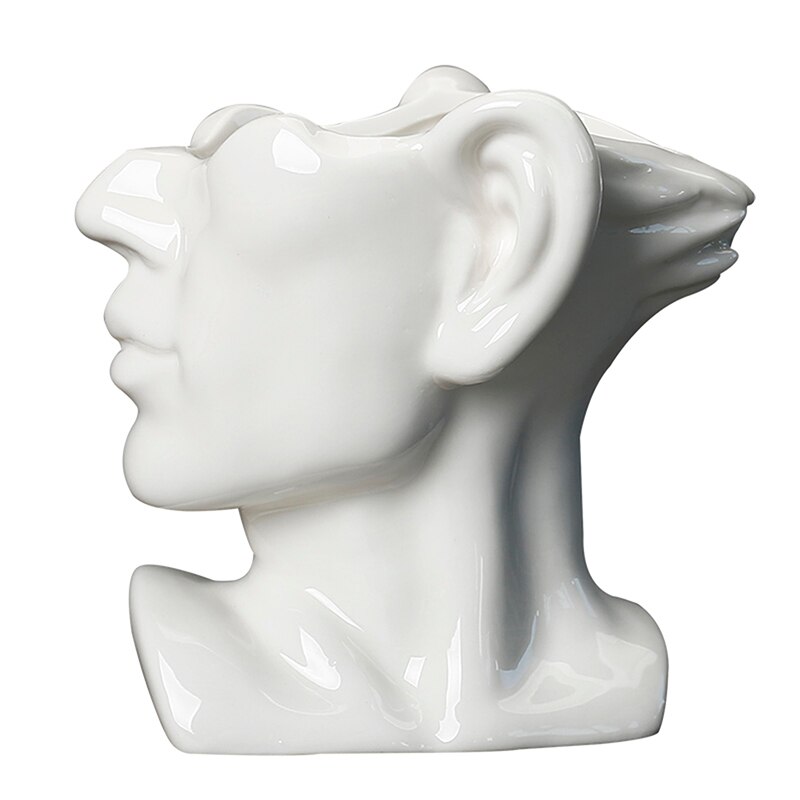 Nordic Face Vase, Roman Style Human Head Abstract ... – Grandado