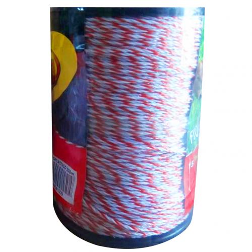 Portable 500M Roll Electric Fence Rope Red White P... – Vicedeal