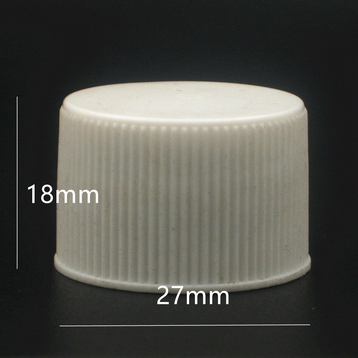 24-410 black/white plastic ribbed Non Dispensing s... – Grandado