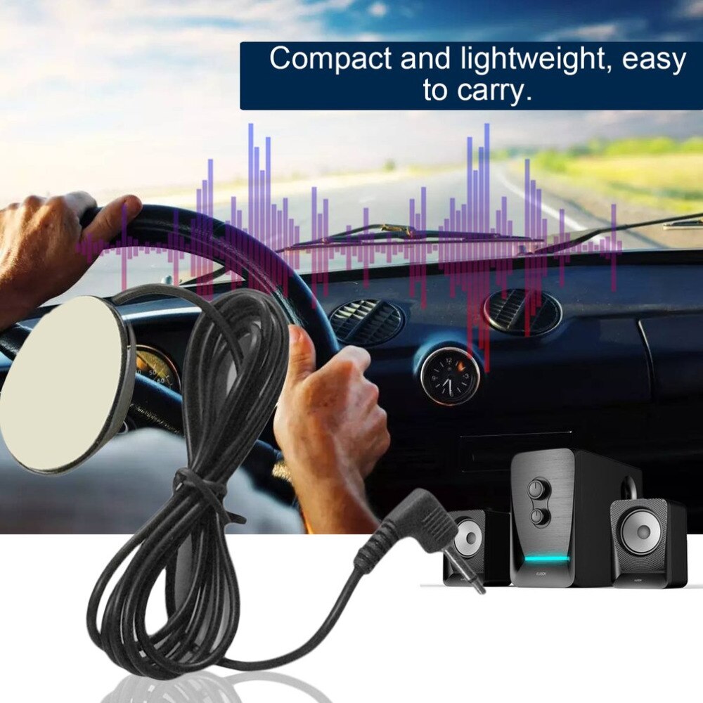 Neue Mini Auto-Styling 3,5mm Wired Externe Auto Mi... – Vicedeal