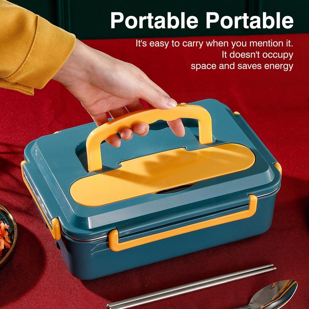 2 In1 Electric Heated Lunch Box 220V 110V 24V 12V ... – Grandado