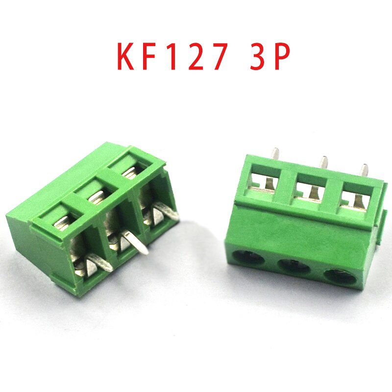 5 pces kf127 5.00mm 2p 3p 4p pós terminal kf127 2p... – Grandado