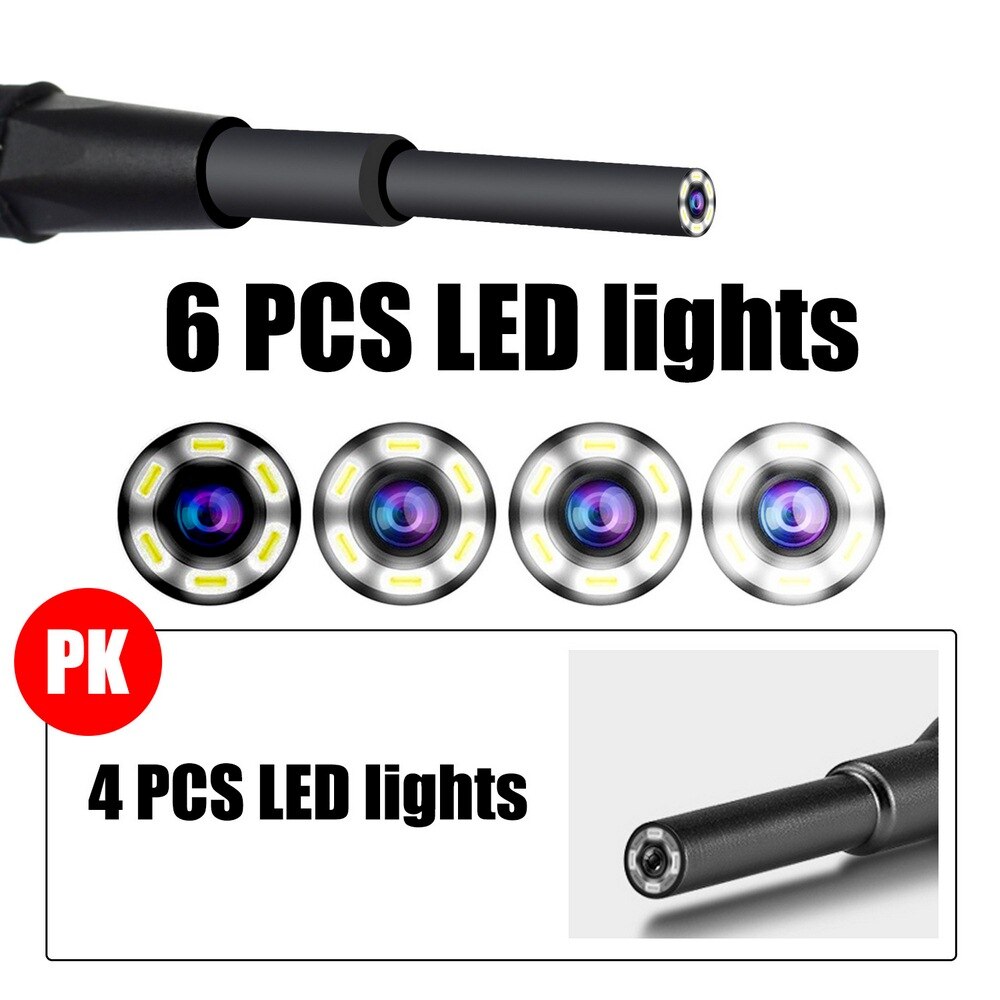 Otoscope Wifi 6LED Light Ear Cleaning Endoscope US... – Grandado