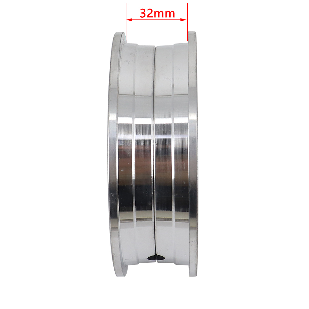 7 inch split aluminum alloy wheels for Solid tires... – Grandado