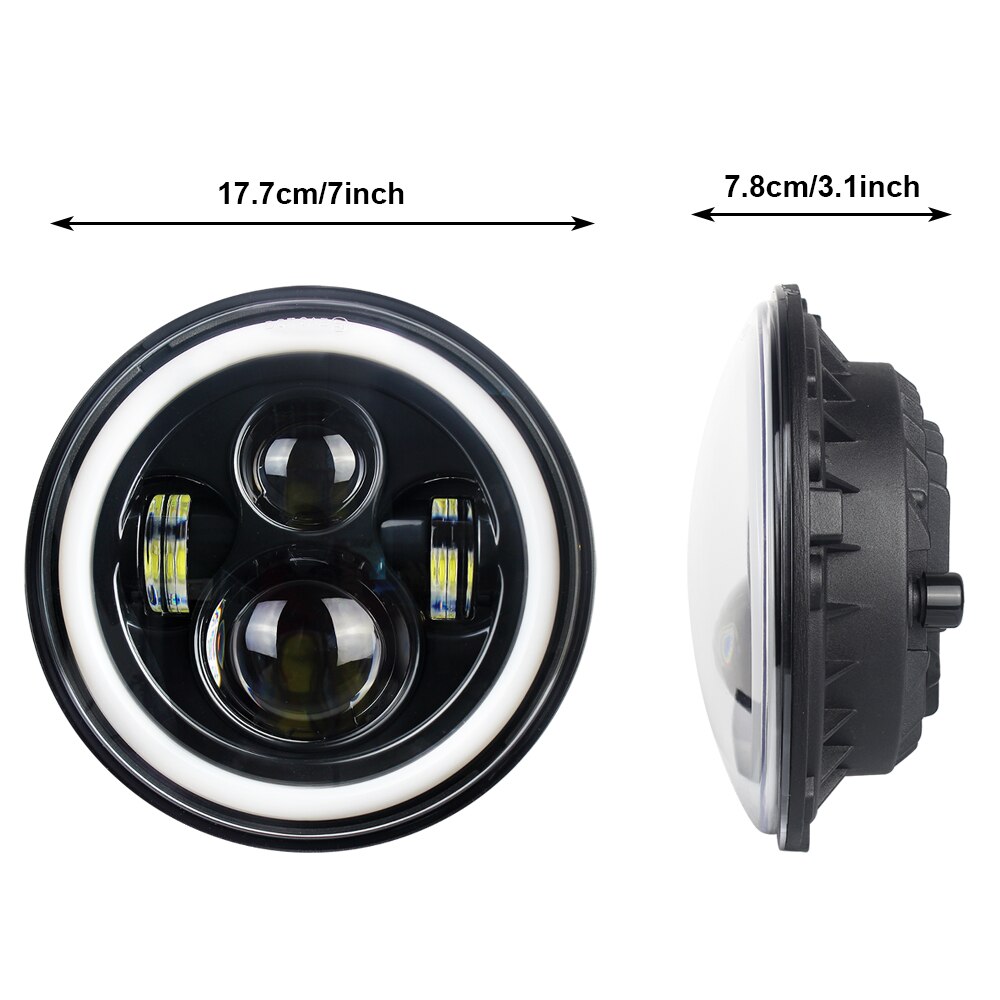 7 inch led headlight motorcycle for Street Glide F... – Grandado