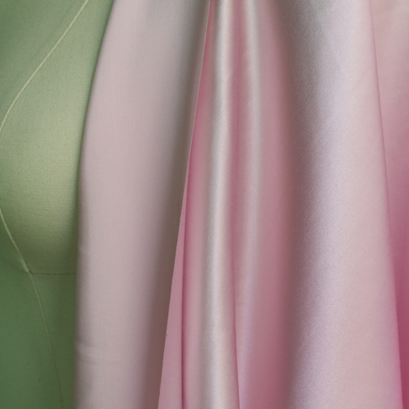 100cm*114cm Natural Silk Cotton Fabric Charmeuse B... – Grandado