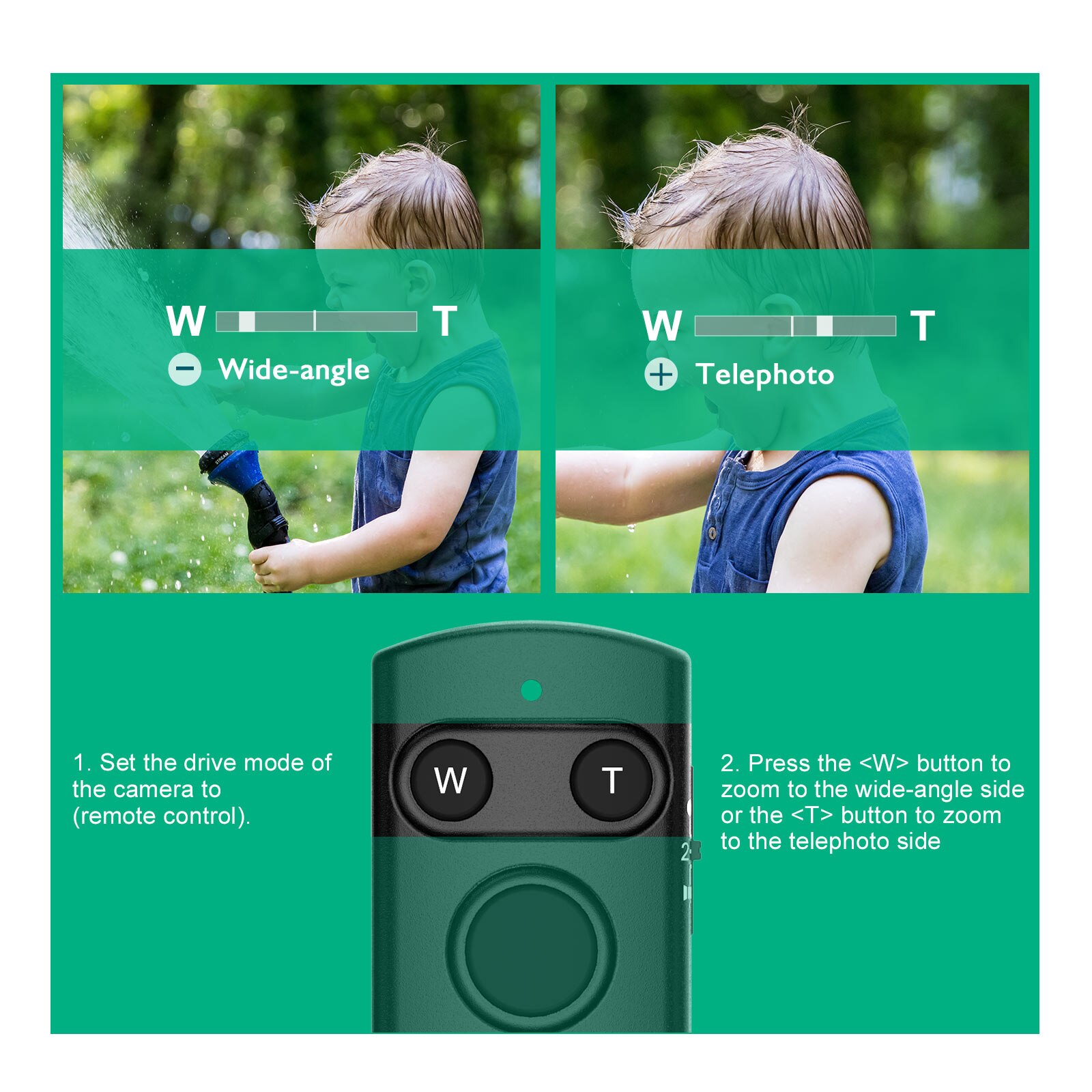 BR-E1 Wireless Remote Control Shutter Release for ... – Grandado