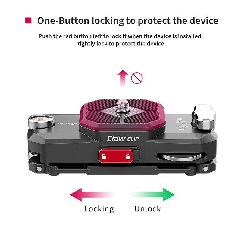 Ulanzi CLAW Camera Backpack Clip Mount Quick Relea... – Grandado