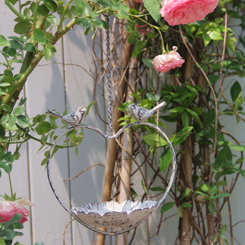 hand craft retro rustic metal bird feeder ideas – Grandado