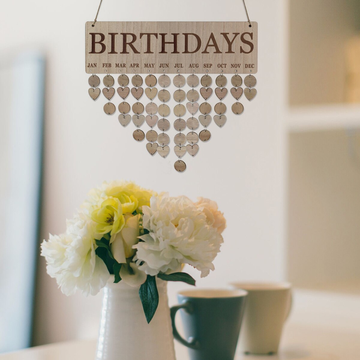 Nordic Style Calendar DIY Nordic Style Wall Calend... – Vicedeal