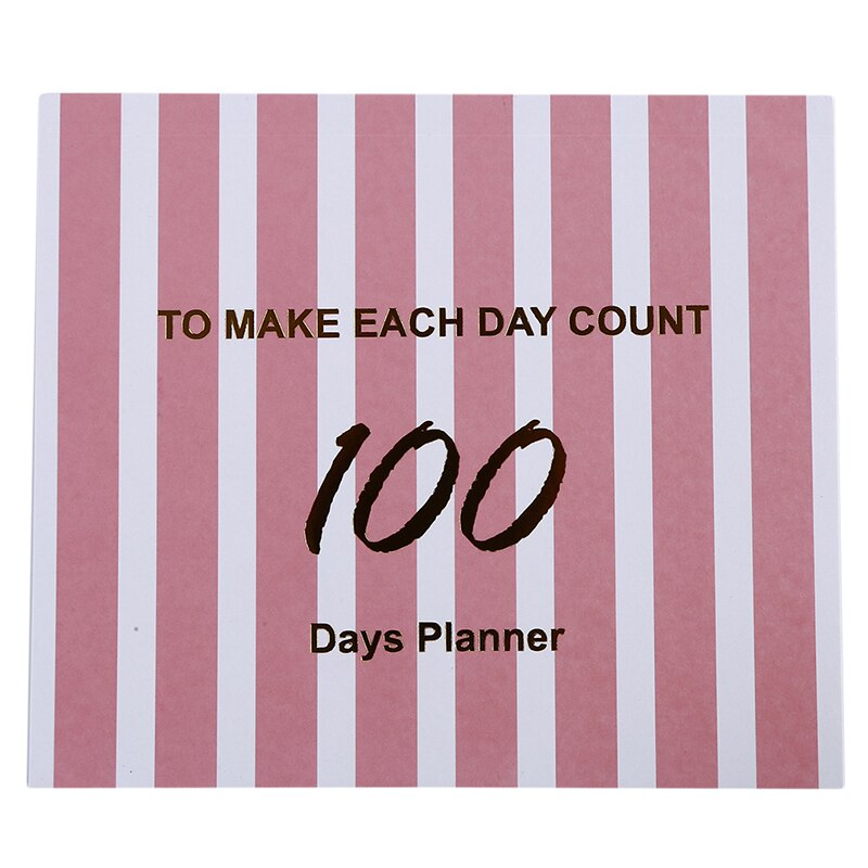 Creatieve Notebook 100 Dagen Project Planner Studi... – Grandado