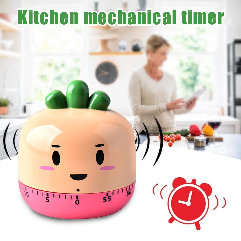 Cartoon Kitchen Timer 60 Minutes Cute Fruit Animal... – Vicedeal
