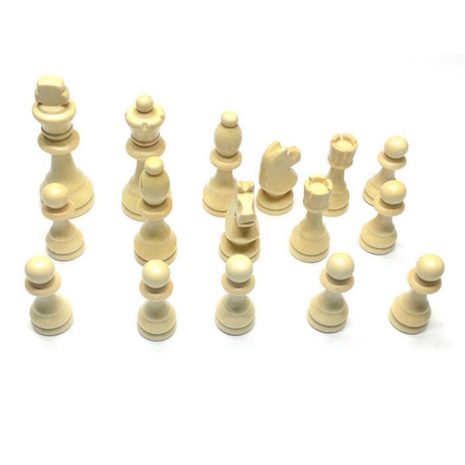 Chess Pieces Wooden Replacement Chess Figures Ches... – Grandado
