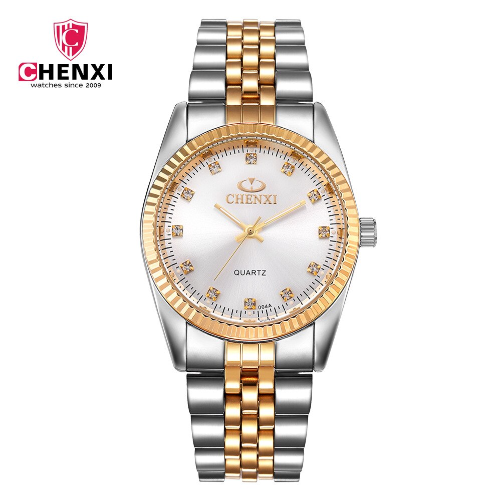 004A Chenxi Brand Between Golden Clock Gold Men Fu... – Vicedeal