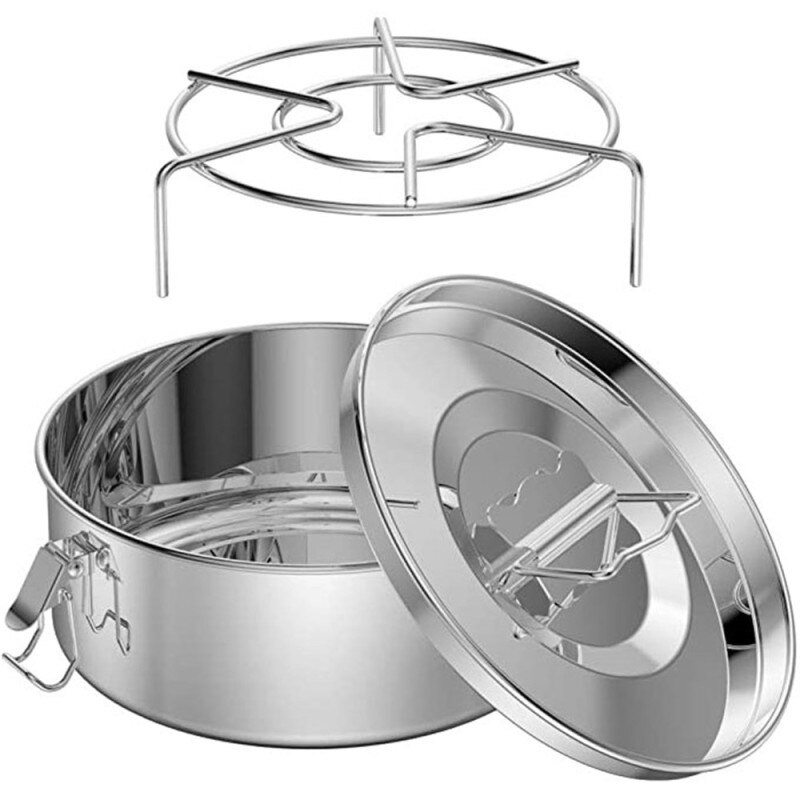 Steamer Pot Stainless Steel Mold with Lid Steamer ... – Grandado