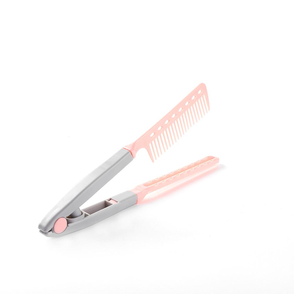 Portable Hair Straightener Comb V Type Hair Straig... – Vicedeal