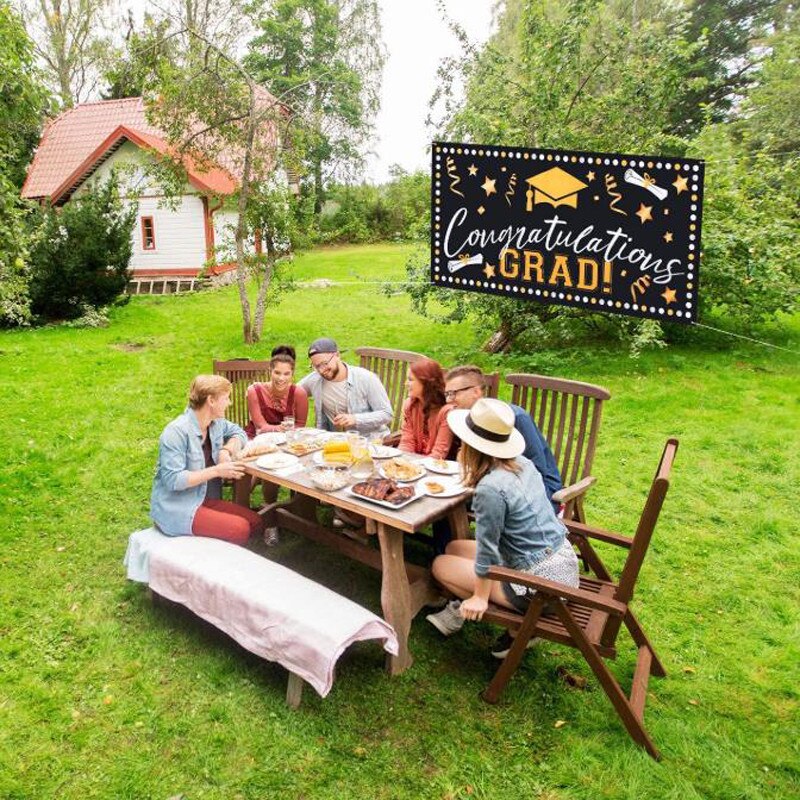 Party Photo booth Props Congratulation GRAD Sign B... – Vicedeal