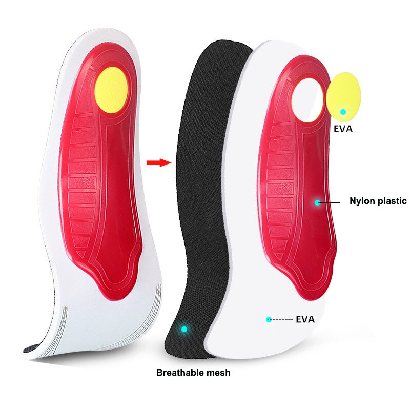 Orthotic Insole arch support Flatfoot Orthopedic I... – Grandado