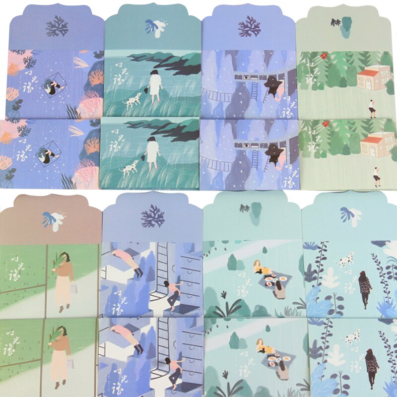 3pcs/Pack Fairy Paper Envelope Four Season Craft f... – Grandado