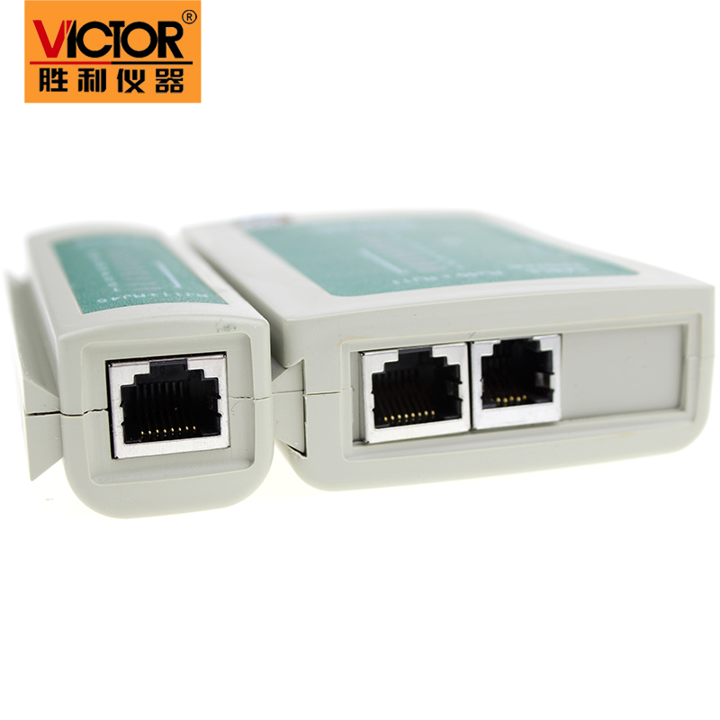 VICTOR VC468 Network Cable Tester RJ45 + RJ11 Tele... – Grandado
