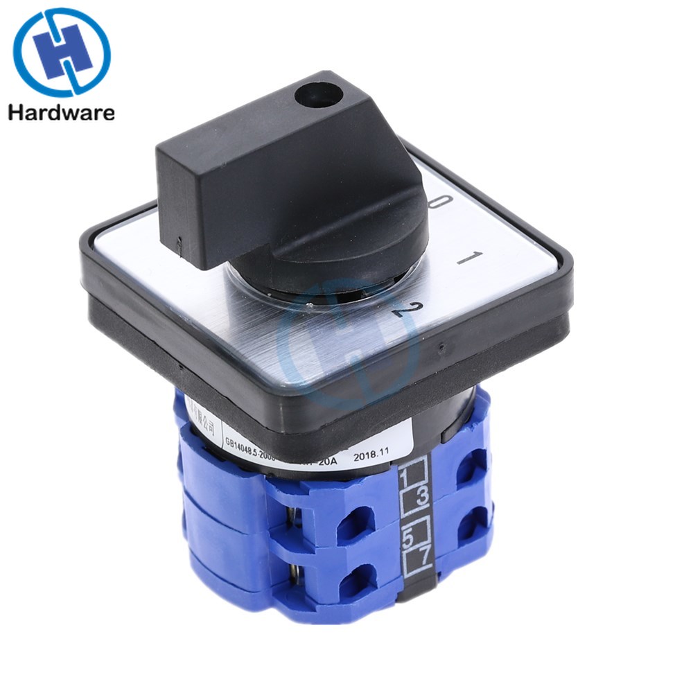 Panel Mount 3-Position 0-1-2 Universal Rotary Cam ... – Grandado