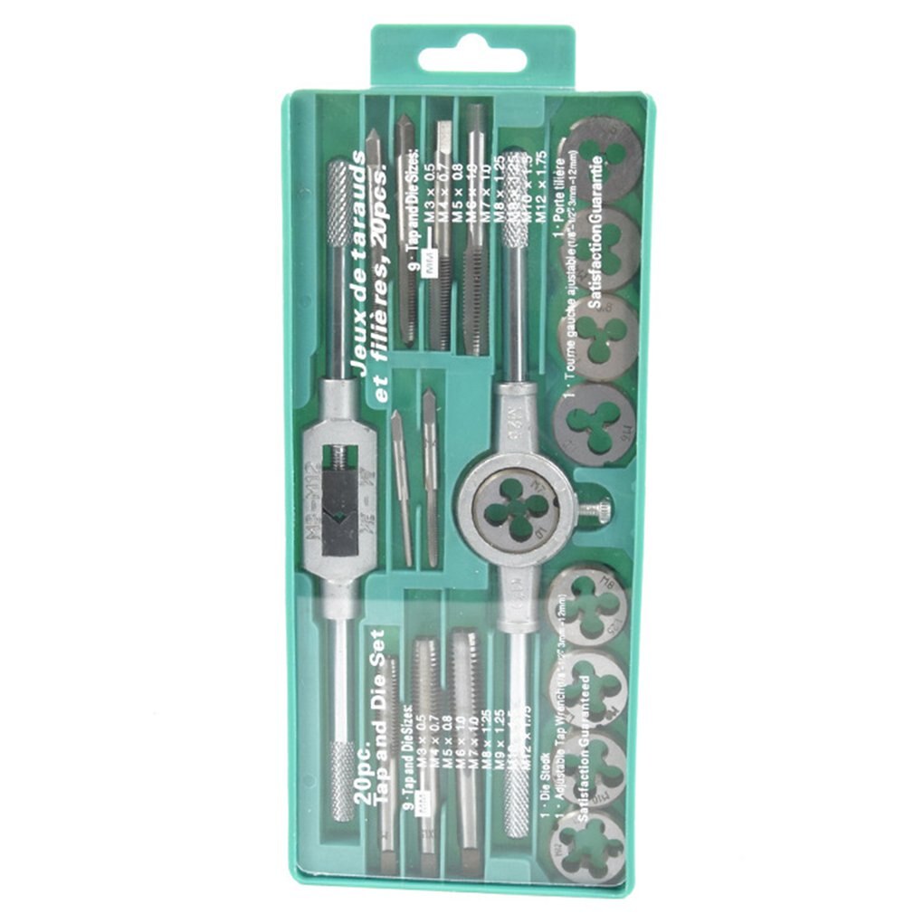 20pcs Multi-Use Tap Dies Adjustable Metric Carbon ... – Vicedeal