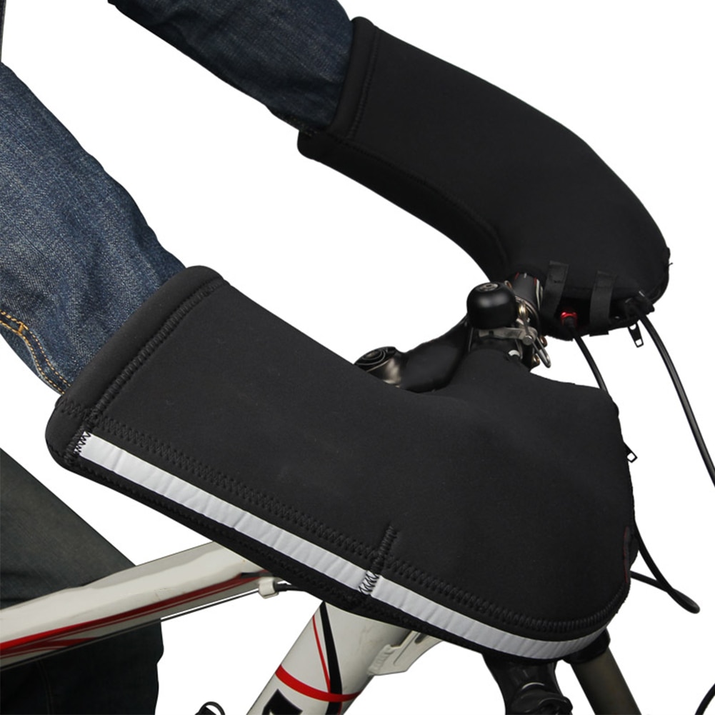 Winter Thermische Fietsen Stuur Handschoenen Cover... – Grandado